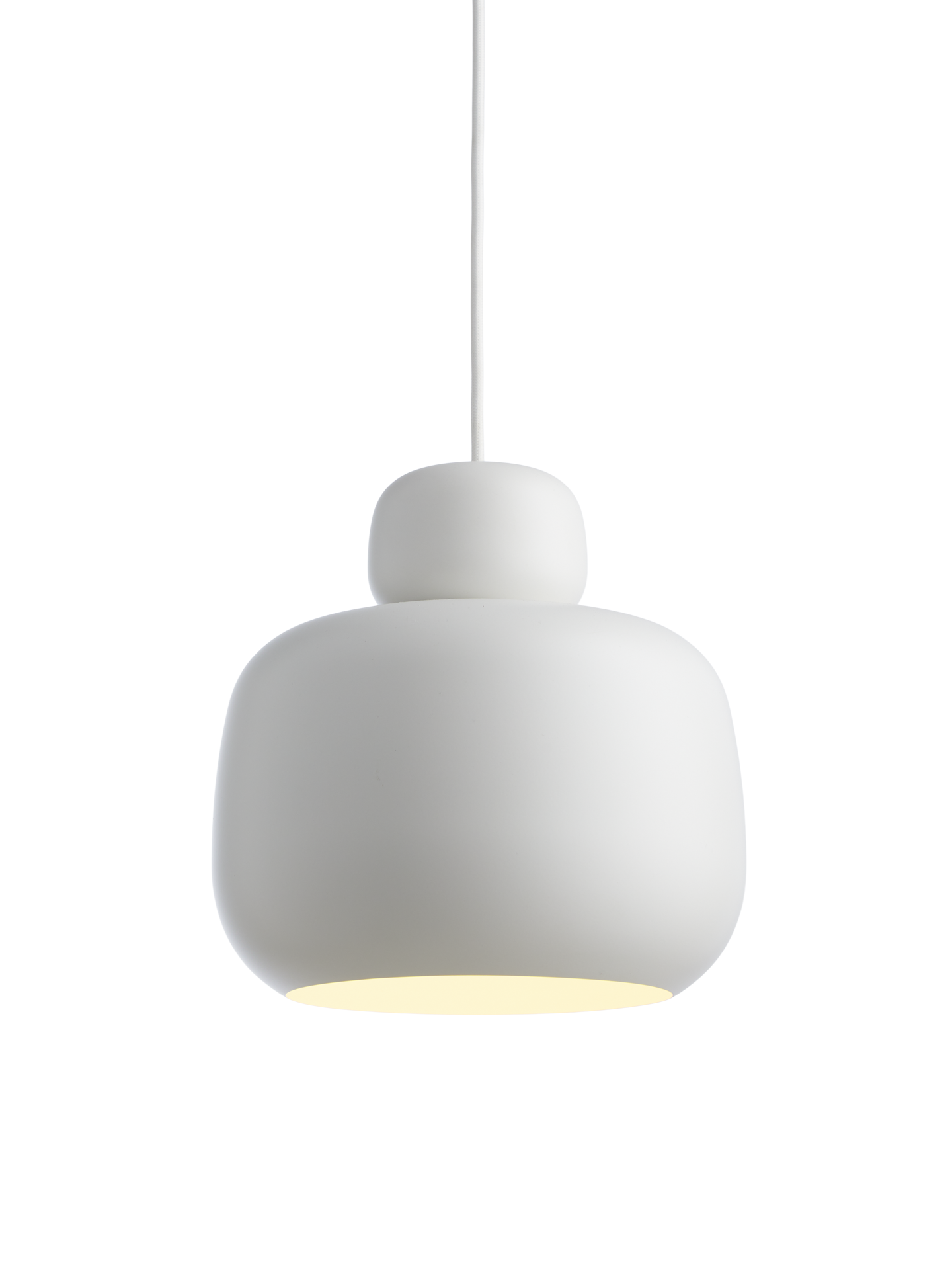 Stone pendant (Large) - White cUL