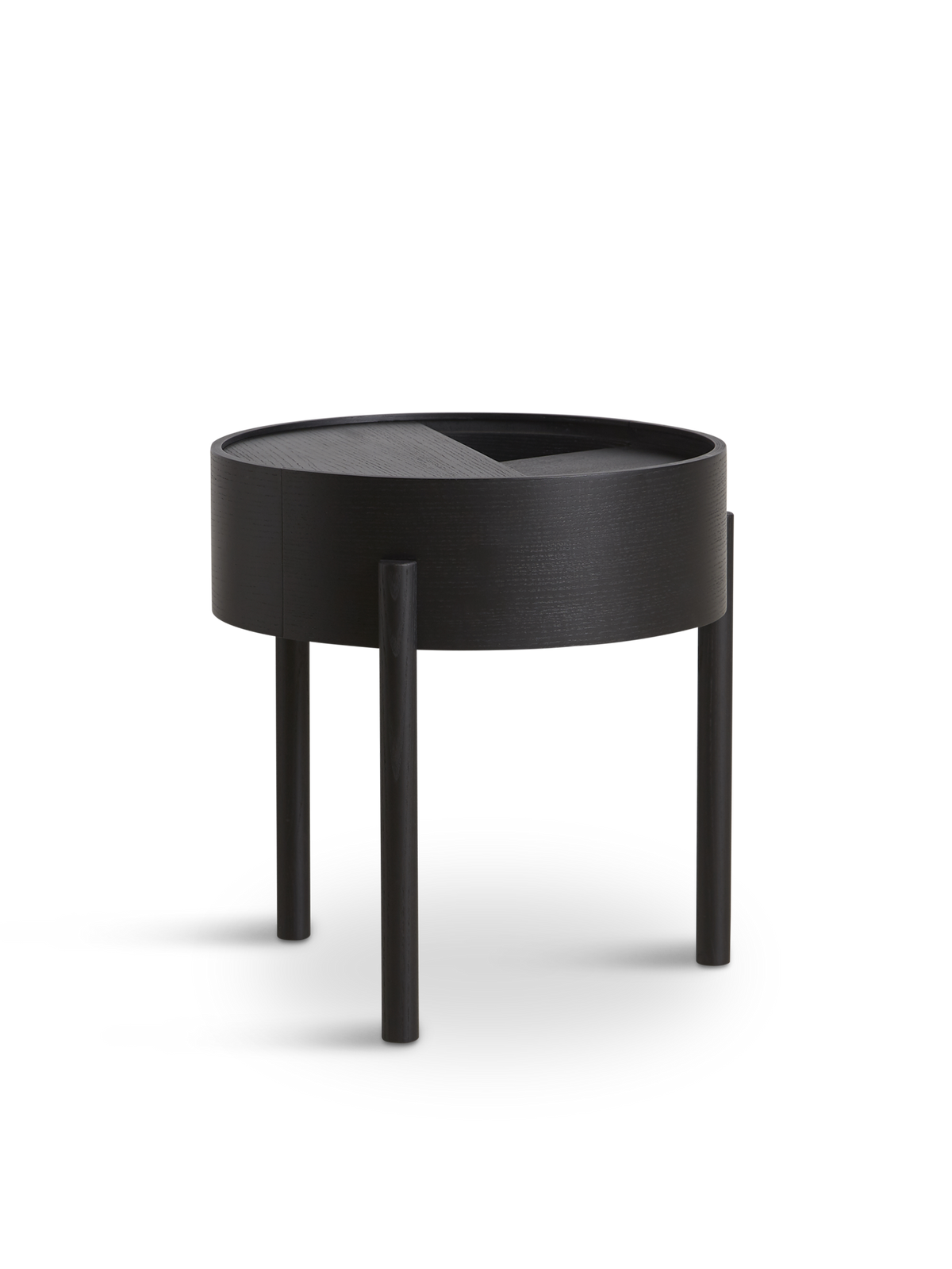 Arc side table (42 cm) - Black