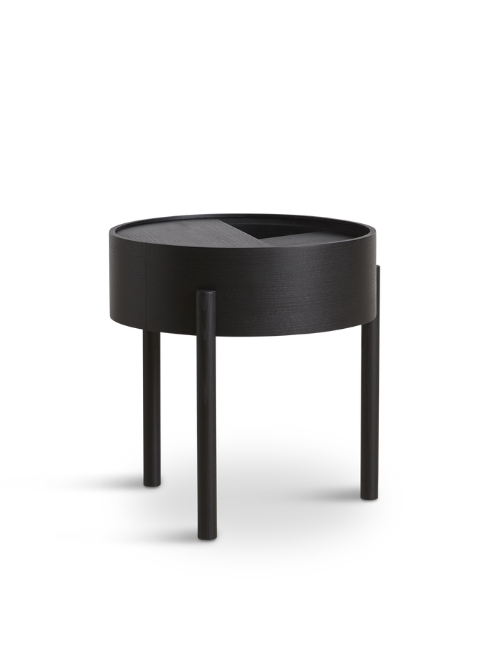 Arc side table (42 cm) - Black
