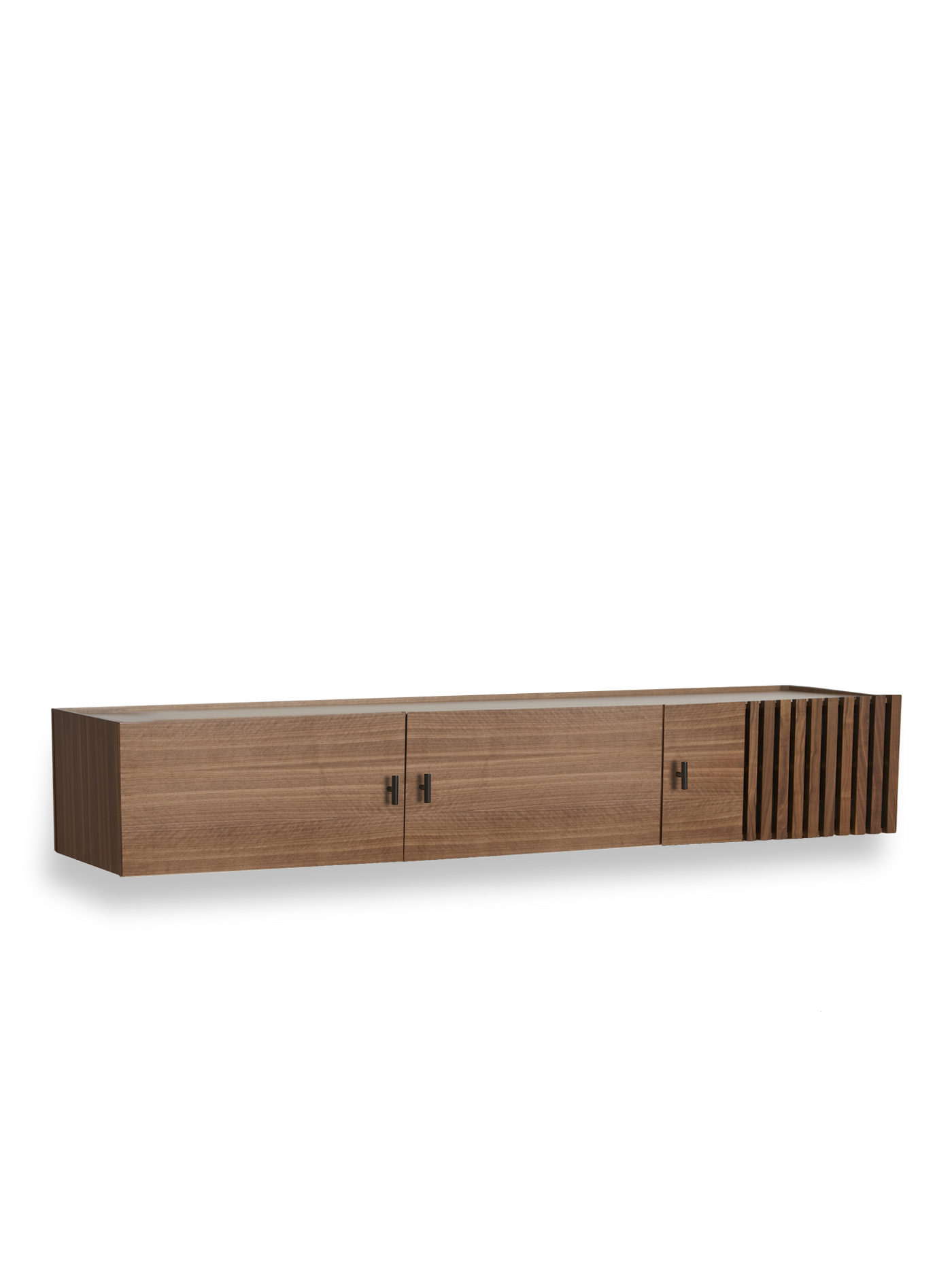 Array wall-mounted sideboard (150 cm) - Walnut