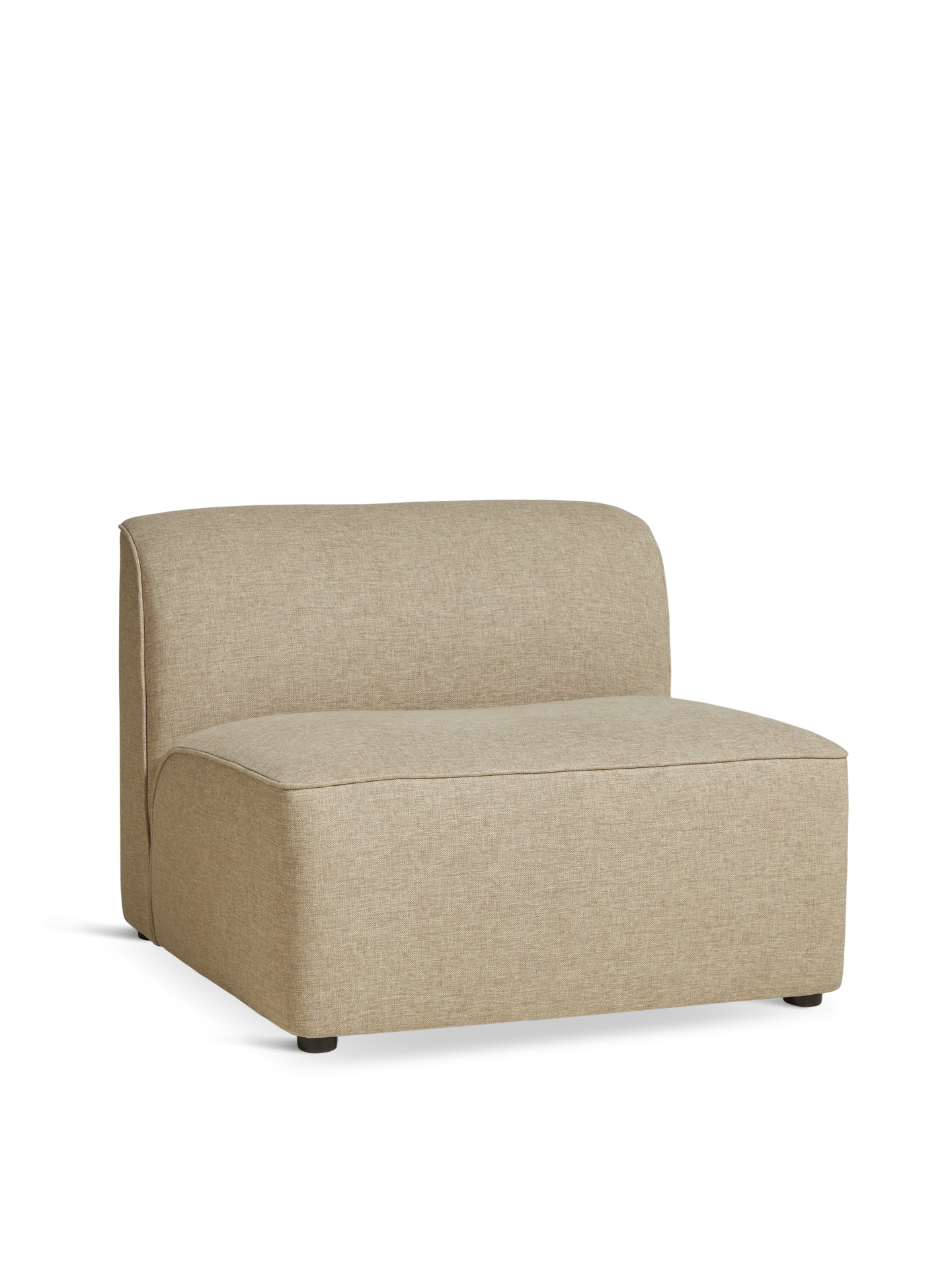 Flora middle module (90 cm) - Warm beige