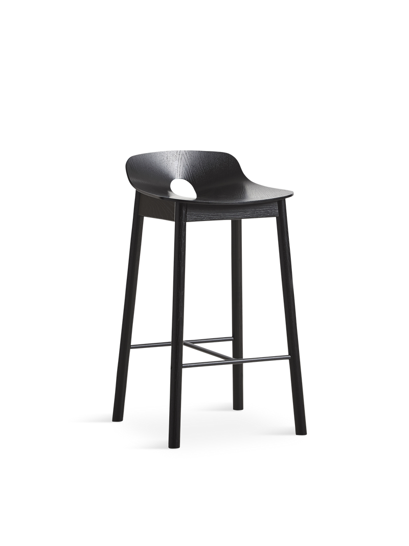 Mono counter chair - Black