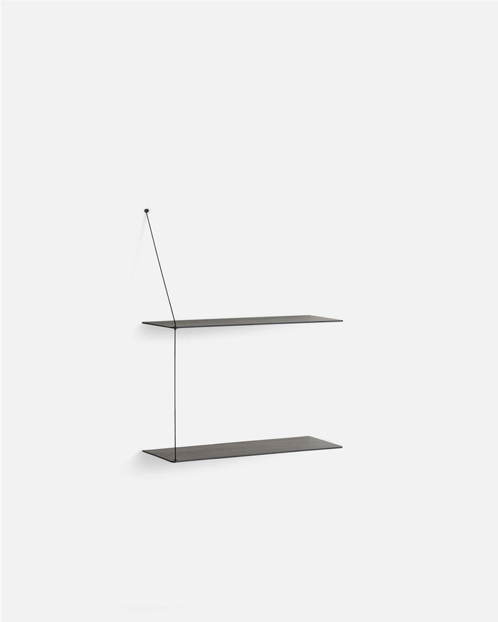 Stedge shelf (60 cm) - Black