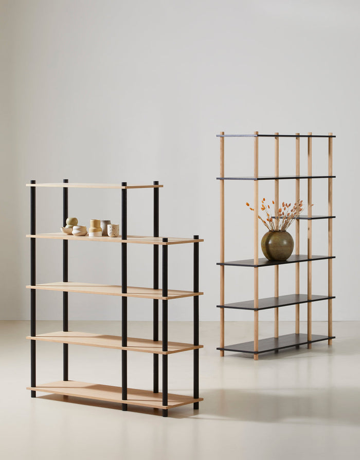 Elevate shelving system