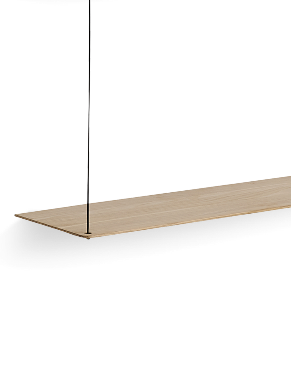 Stedge shelf (60 cm) - White pigmented oak (3 shelves)